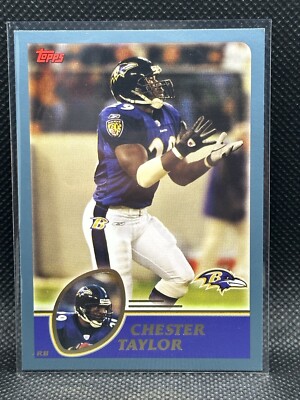 2003 Topps - #63 Chester Taylor | eBay
