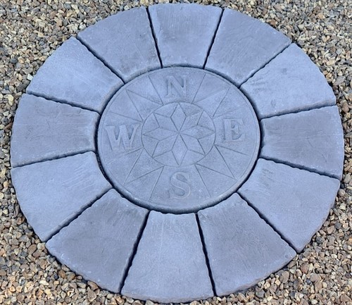 Concrete Compass Patio Paving Set 1.2m (DELIVERY EXCEPTIONS) | eBay UK