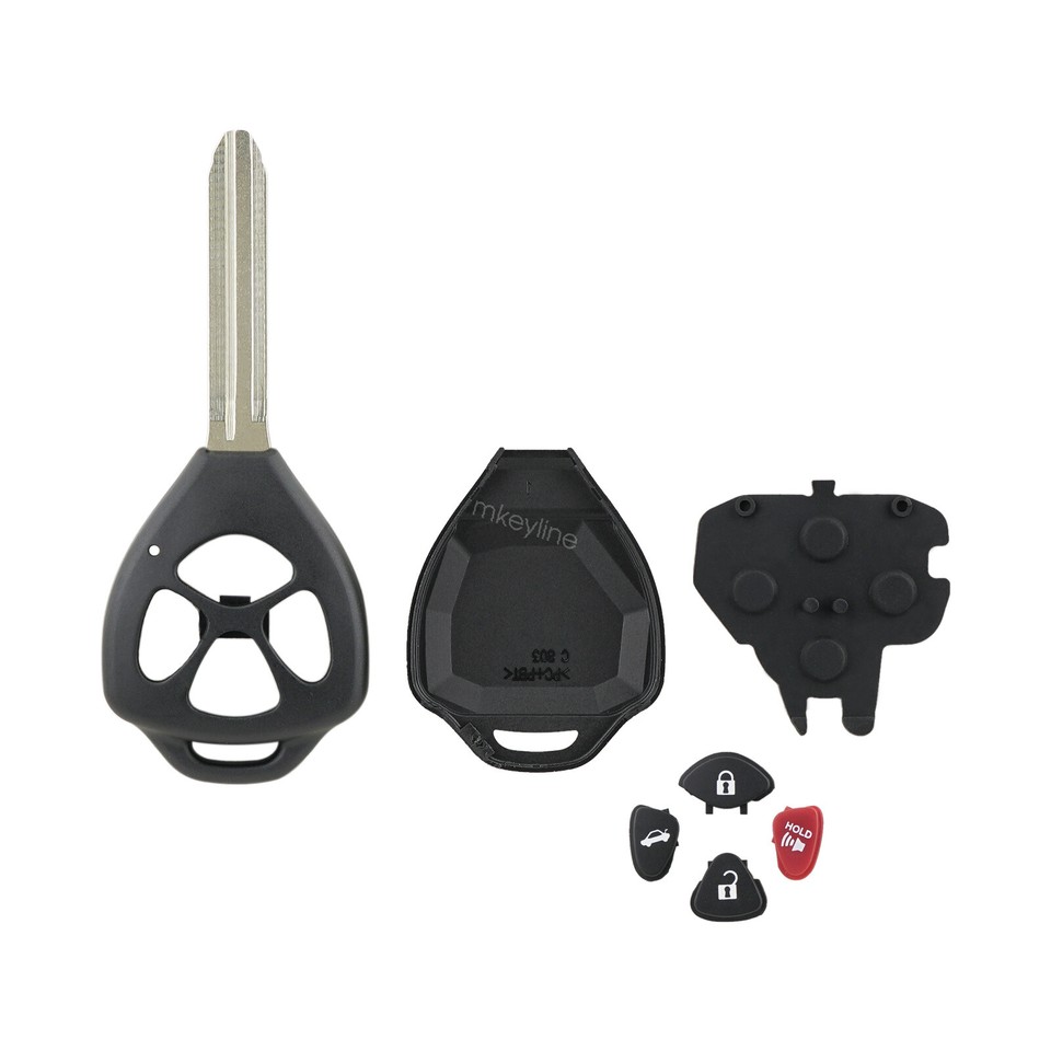 2 for 2009 2010 2011 20012 2013 Toyota Corolla Keyless Remote Car Key ...