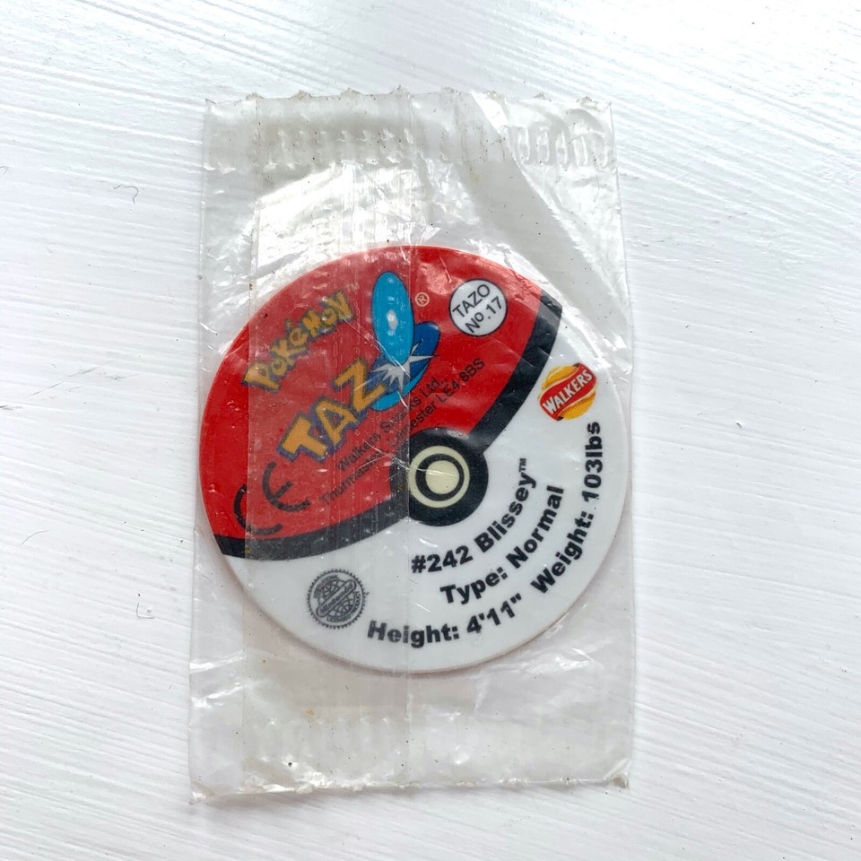 2001 POKEMON TAZO'S - Vintage- Walkers Tazos/Pogs - Take your pick in ...
