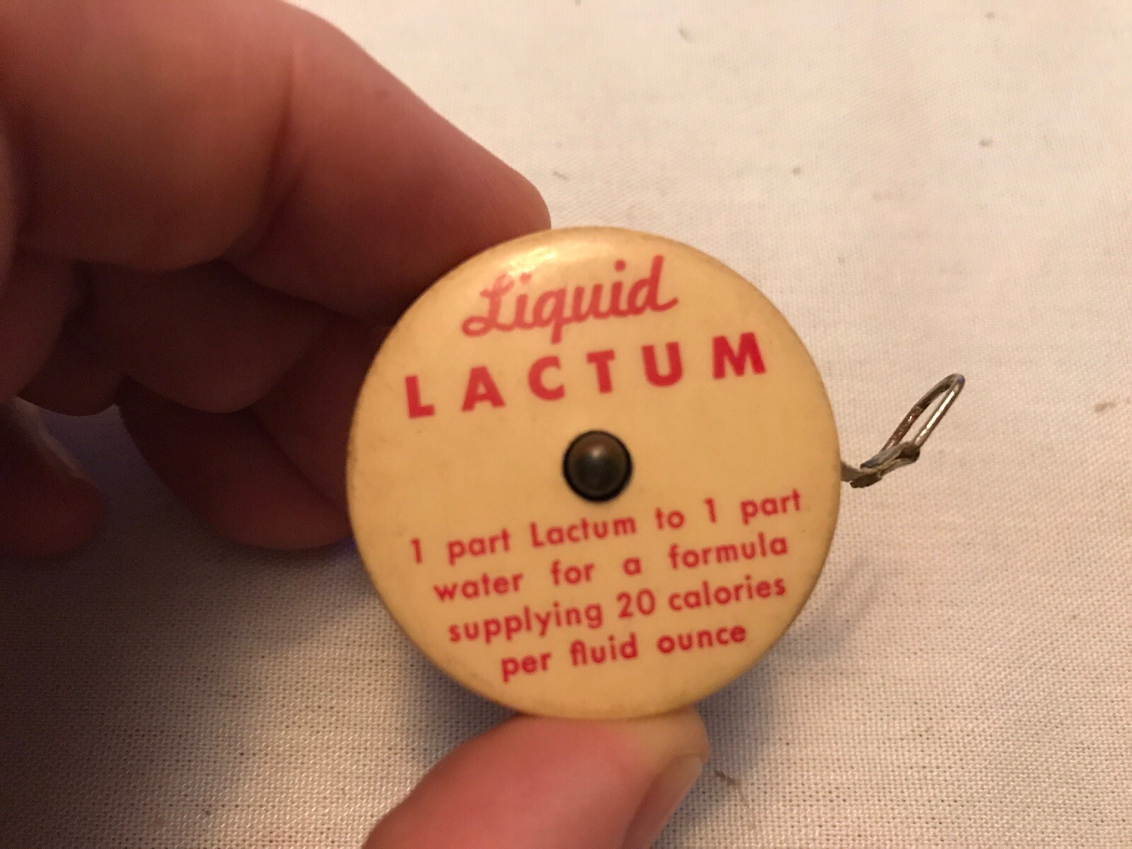 Liquid & Powdered Lactum Celluloid Vintage Tape Measure | eBay