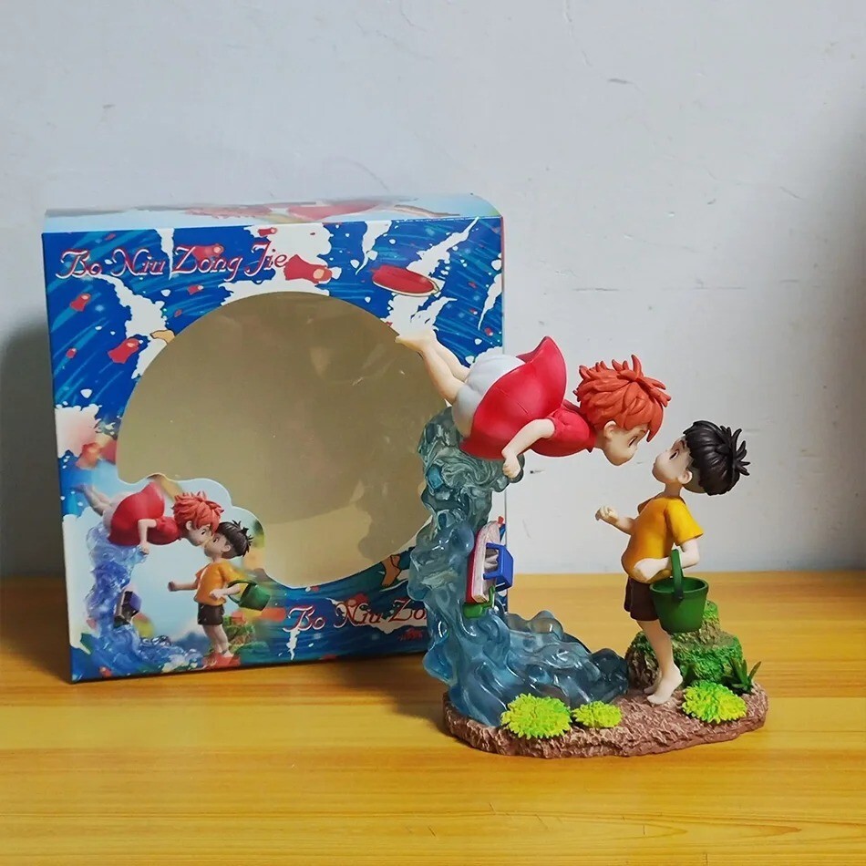 Ponyo Sousky Seagal 6 Inch Anime Action Figures Kids PVC Model Toy Gift ...