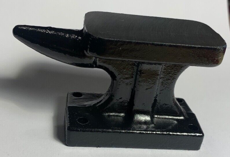 Anvil Knife Display Stand One Pound Black with Two Magnets *Knife NOT ...