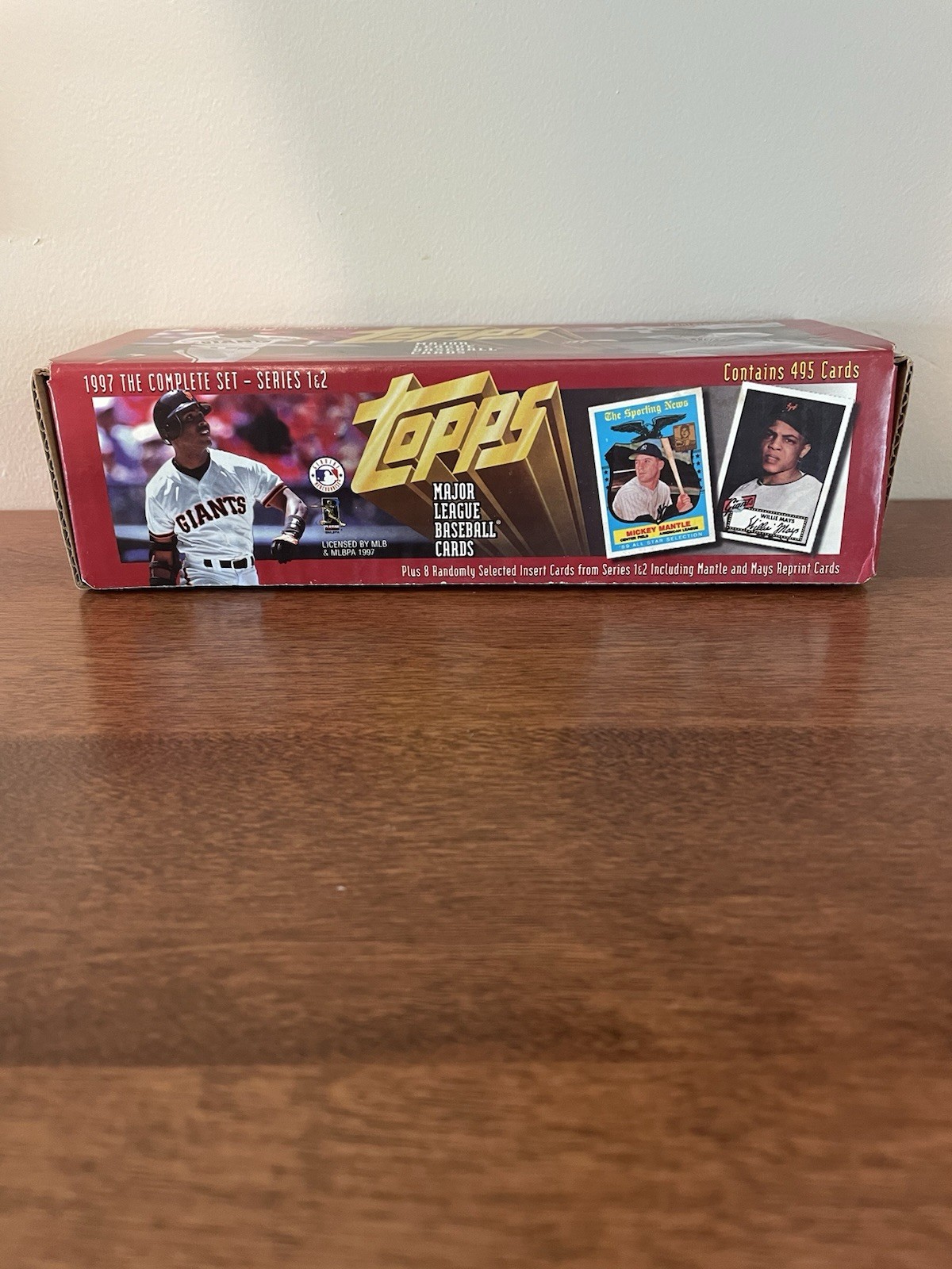 1997 Topps Baseball Complete Set Series 1 & 2 495 Cards, 8 Insert Cards ...
