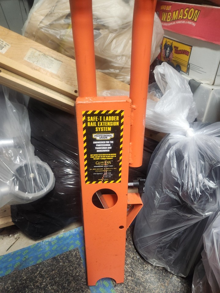 Guardian 10800 Safe-T Ladder Extension System| OSHA Compliant| Aluminum ...