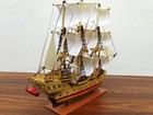 Wooden Boat Ship Diy Kit Model Toy Navy Gift Hot Sailing Assembly free ...