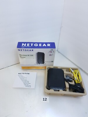 Netgear N150 150 Mbps 4-Port 10/100 Wireless N Router (WNR1000 ...