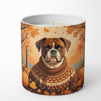 Boxer Fall Pumpkin Spice Scent 10 oz Decorative Soy Candle DAC1026CDL ...