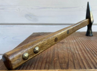 Japan shipwright's hammer Tools Walnut Finish tortoise shell pin ...