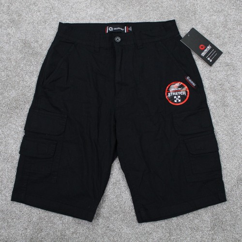 Akademiks Shorts NWT Mens 30 Black Stretch Cargo Baggy w/ 11" inseam ...