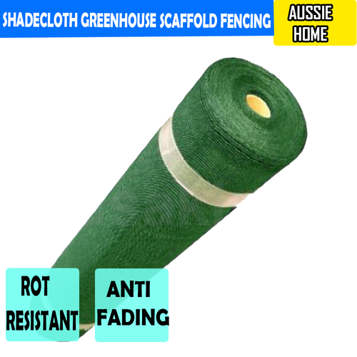 Shadecloth Greenhouse Scaffold Fencing Mesh 200 90% GREEN 1.83 x 30m ...
