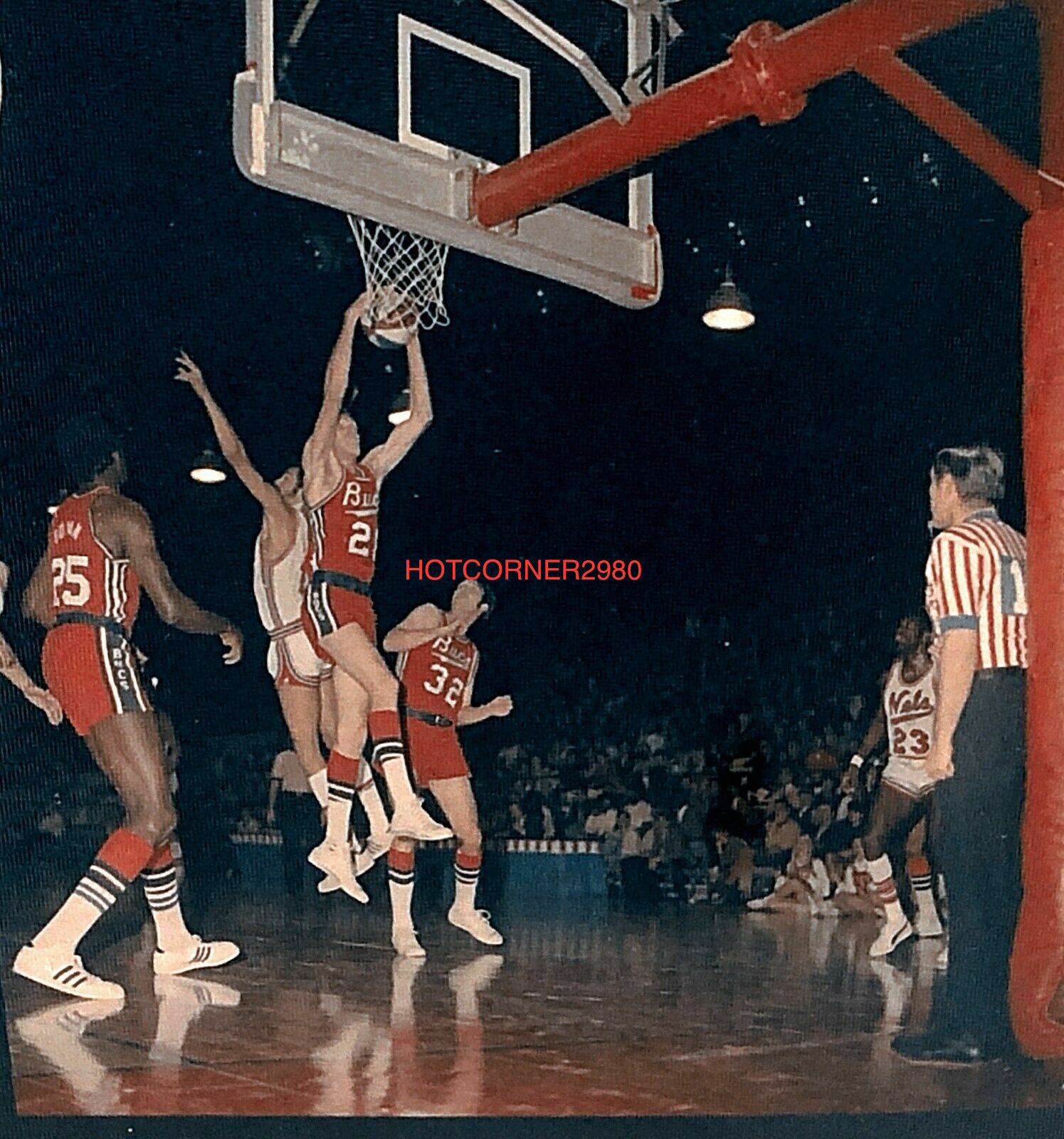 RED ROBBINS NEW ORLEANS BUCS AT NY NETS MICHAEL GROSSBARDT ABA NEGATIVE ...