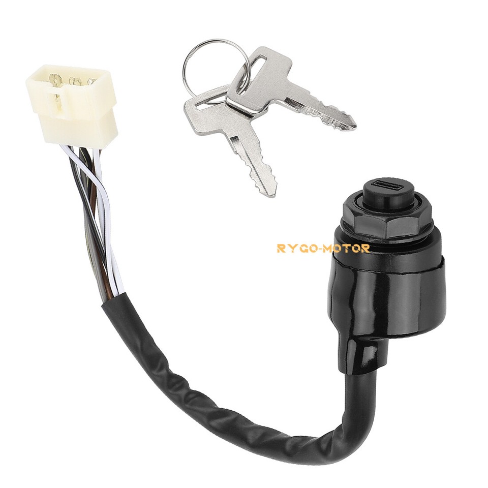 Ignition Switch & Key for Kawasaki Mule 500 550 2500 2510 2520 2010 ...