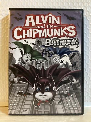 Alvin and the Chipmunks: BATMUNK (DVD) & Simon Theodore Dave Cartoon ...