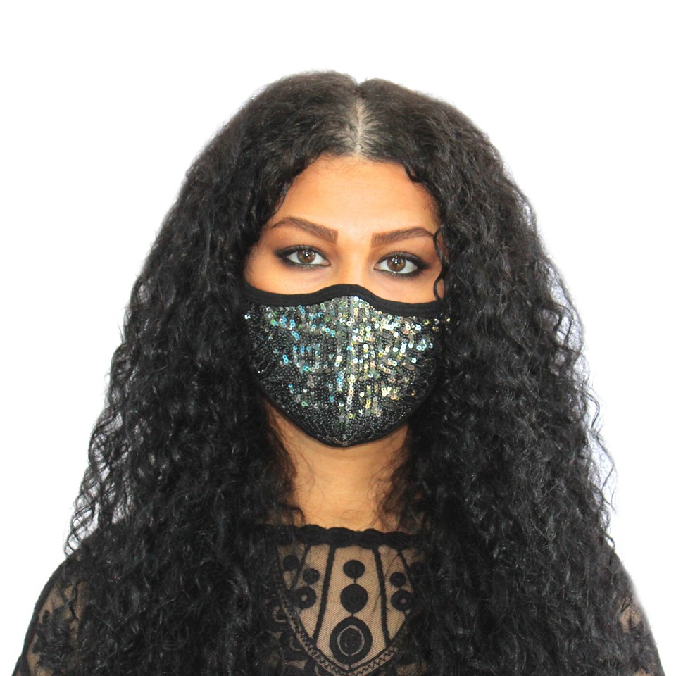 Bling Sequin Glitter Face Mask Fashion Face Masks Bling Face Mask | eBay