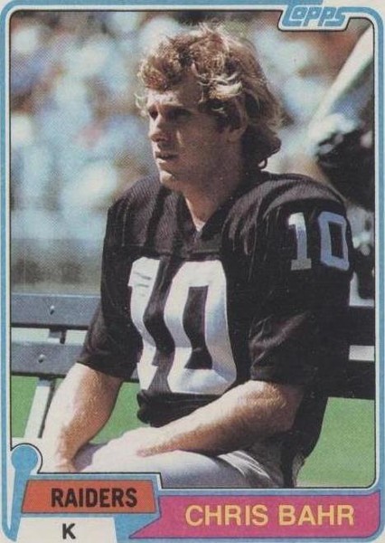 1981 Topps - #107 Chris Bahr for sale online | eBay