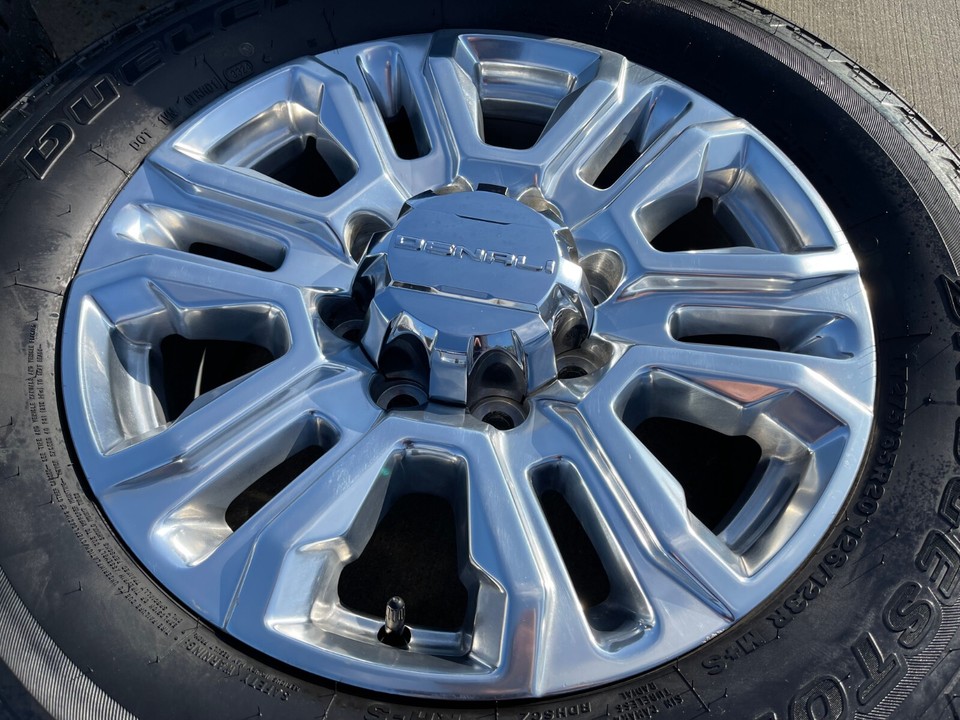 20" GMC Sierra Denali 2500 3500 OEM 5957 wheels rims tires 2021 2022 ...
