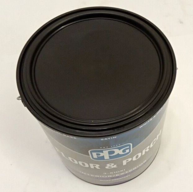 PPG Floor & Porch 3-510XI Interior/Exterior Satin White & Pastel Base ...