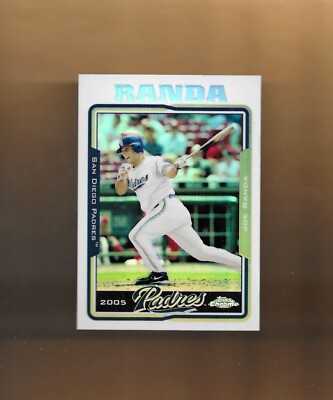 2005 Topps Update CHROME REFRACTOR # UH50 JOE RANDA SAN DIEGO PADRES | eBay