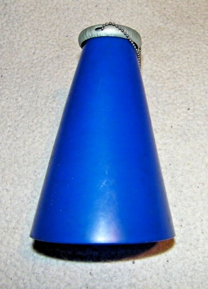 VINTAGE AFL FOOTBALL HOUSTON OILERS MEGAPHONE WITH ORIGINAL CHAIN ...