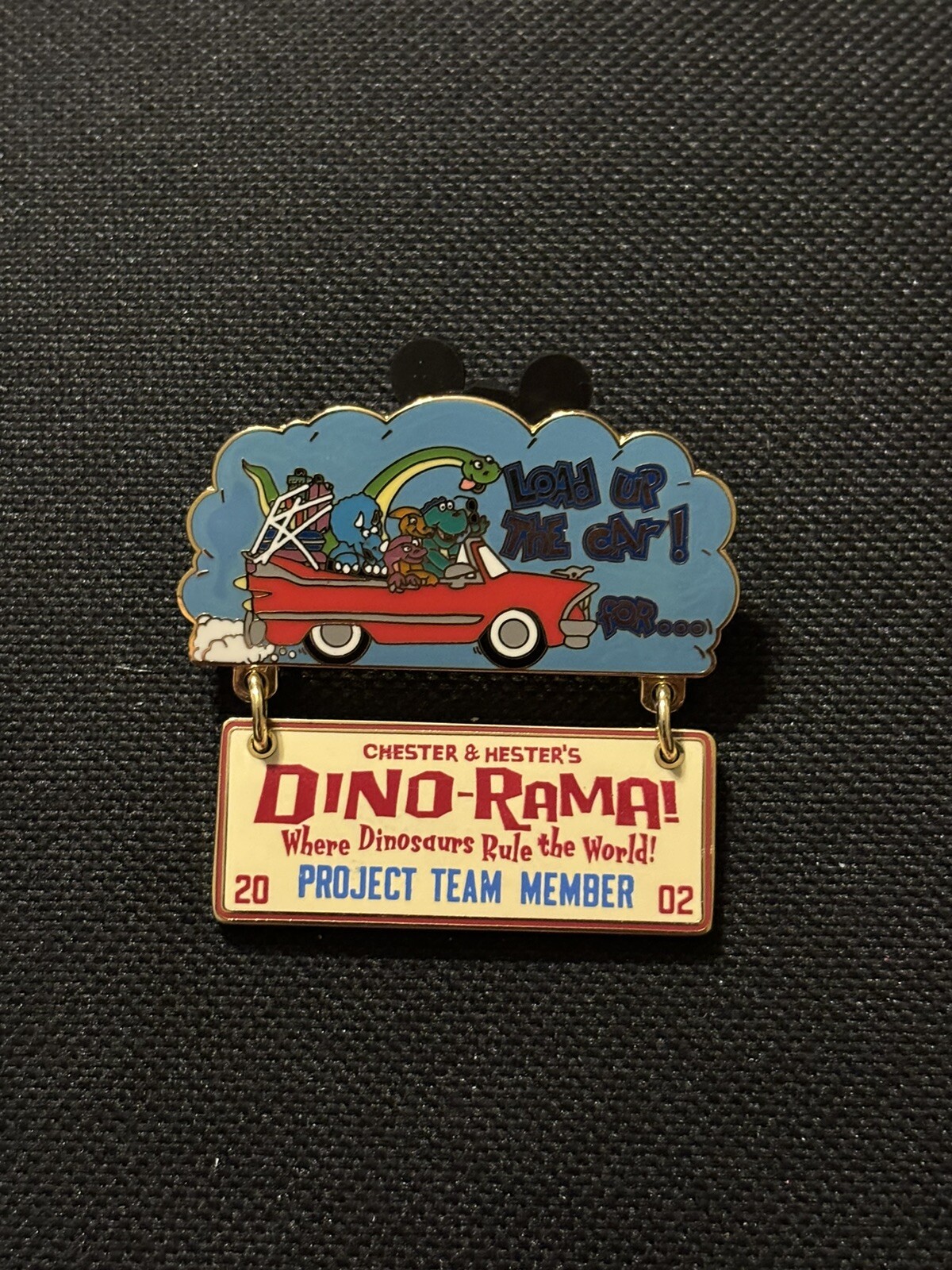 DISNEY WDW CAST 2002 DINO-RAMA ANIMAL KINGDOM PROJECT TEAM MEMBER ...