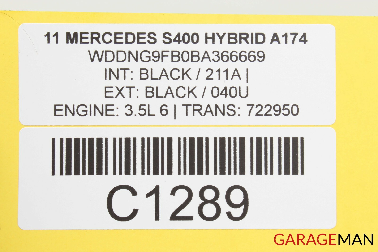 10-13 MERCEDES W221 S400 HYBRID UNDER HOOD COVER GUARD 2218300213 OEM ...