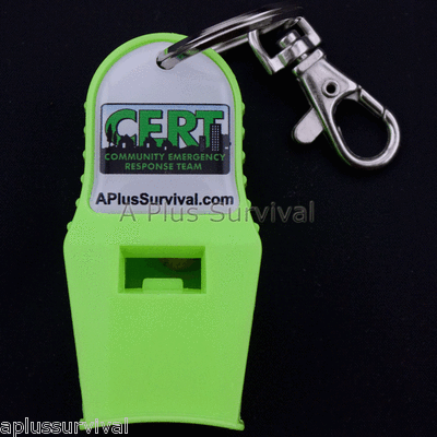 CERT Search & Rescue Whistle For Saving Life! Survival Emergency Kits ...