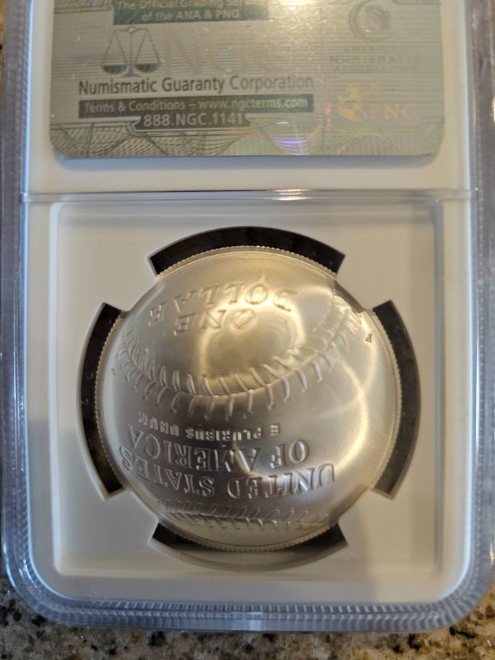 2014-P Uncirculated Baseball Hall of Fame Silver Dollar - NGC MS 69 | eBay