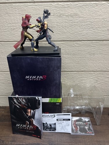 XBOX 360~Ninja 3 Gaiden Collectors Edition No Game Statue And Comic ...