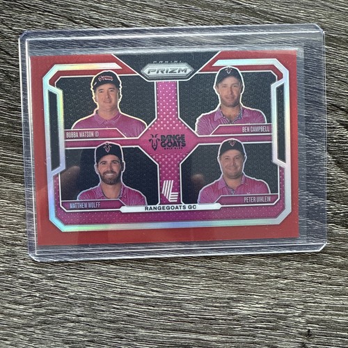 2025 Panini Prizm LIV Golf Range Goats Team Card Red Prizm /125 | eBay