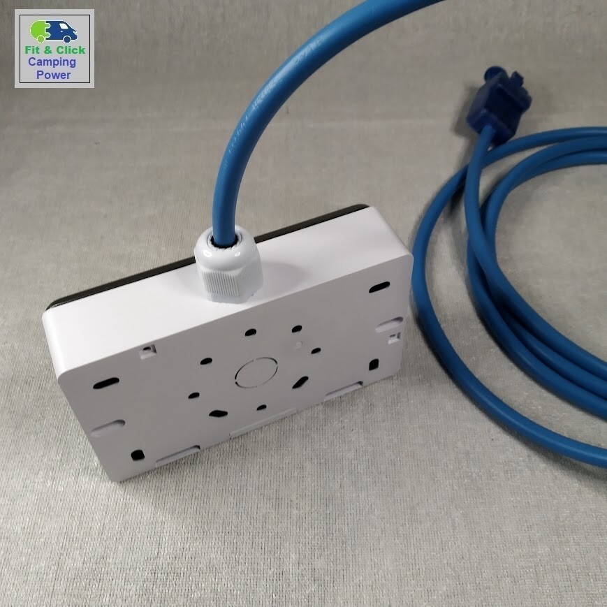 240V PRE WIRED Electric Hook Up install Kit, Campervan, Motorhome, PLUG ...