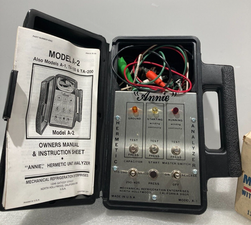 Annie Model A-1 Hermetic Analyzer | eBay