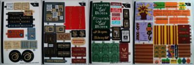LEGO STICKER SHEETS 1+2+3+4 FOR 75978 DIAGON ALLEY Set New & Genuine | eBay