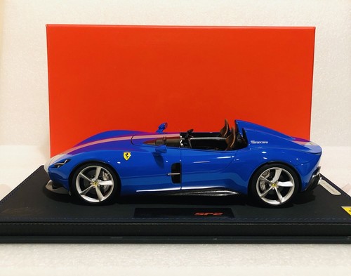 1/18 BBR Ferrari Monza SP2 Nova Blue/Grey Stripe limited 25 pcs | eBay