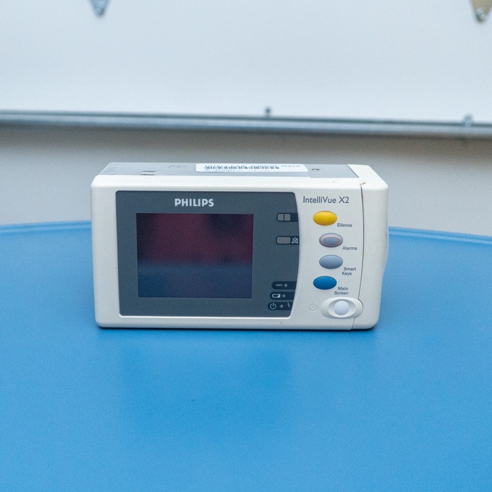 Philips IntelliVue X2 M3002A MMS - ECG Fast SpO2- TRANSPORT MONITOR ...