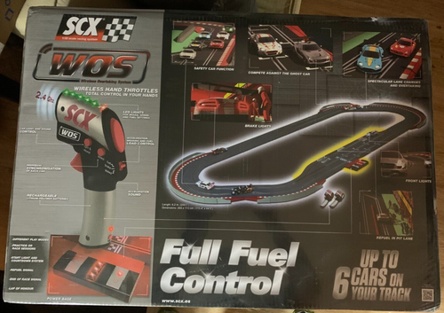 SCX Digital 1:32 WOS Full Fuel Control Car Set with Wireless Controller ...