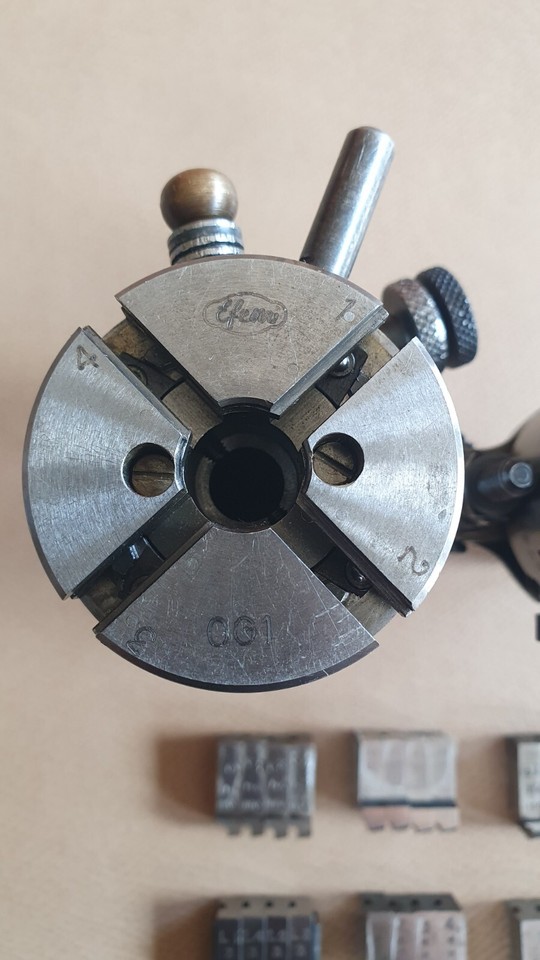 2 Thread Die Heads EFEM Germany, DSA Geometric USA 5/6, 10 Chasers | eBay