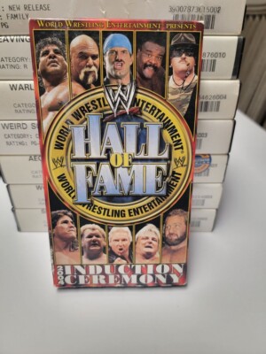 WWE Hall of Fame 2004 Induction Ceremony VHS Wrestling WWF WCW ...