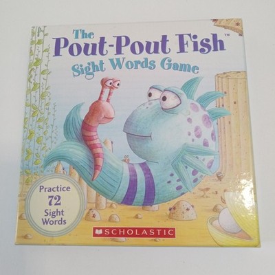 Scholastic Children's The Pout Pout Fish Sight Words Game Educational ...