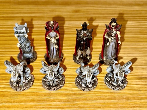 Creations Fantasy Chess Set Pieces - Good vs. Evil. | eBay