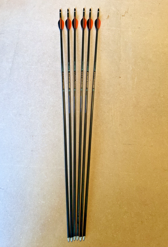 Easton ACC Hyper speed 2-49/420 6 arrows, glue in points | eBay