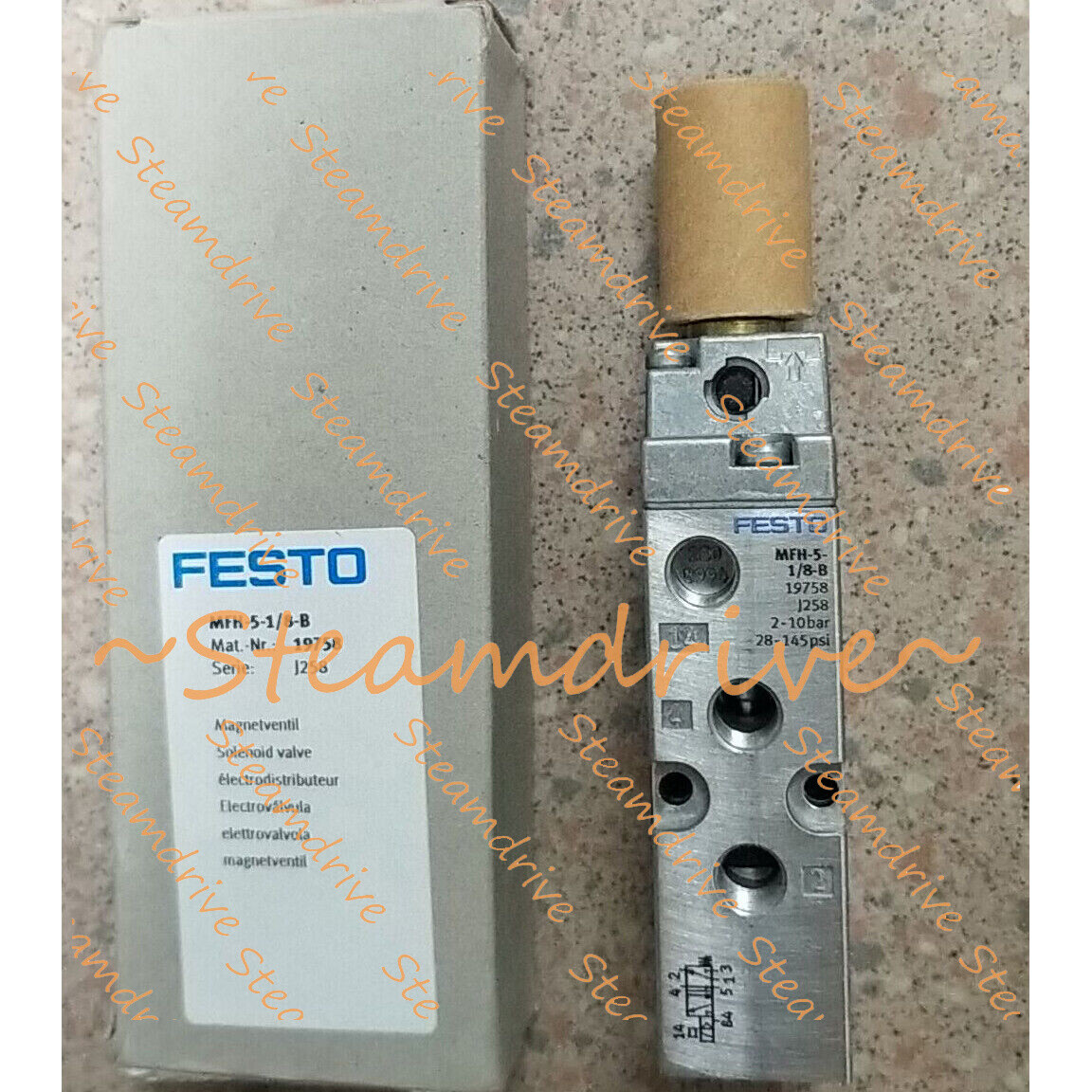 NEW 1PCS FESTO MFH-5-1/8-B 19758 Solenoid Valve | eBay