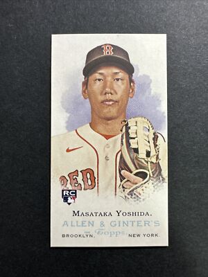 2023 Topps Allen & Ginter Mini Rookie Design Variation Masataka Yoshida ...