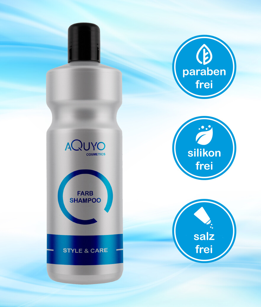 Color Shampoo Farbshampoo Farb Pflege Haarshampoo coloriertes gefärbtes ...