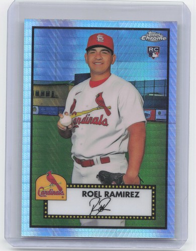 2021 Topps Chrome Platinum Anniversary #129 Roel Ramirez Prism ...