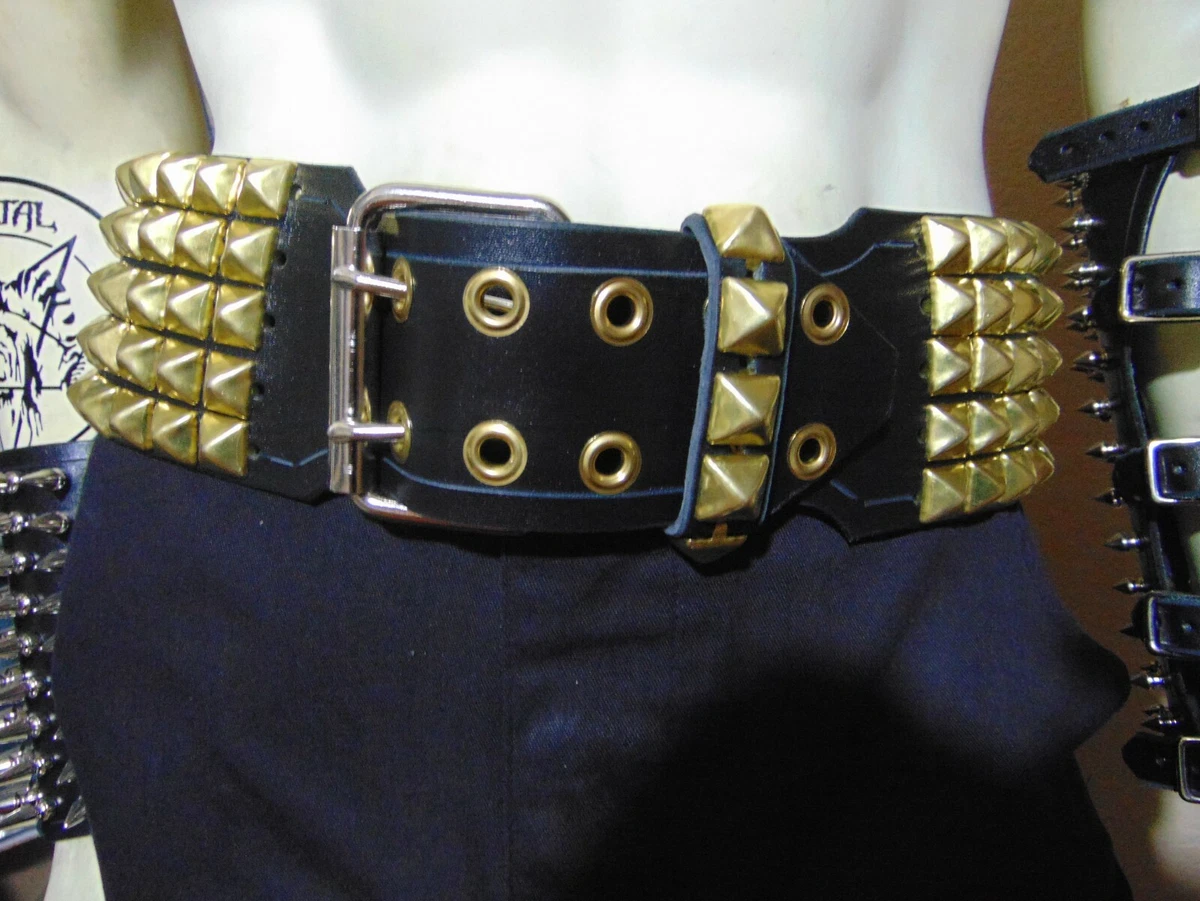 Brass Studded Premium Belt