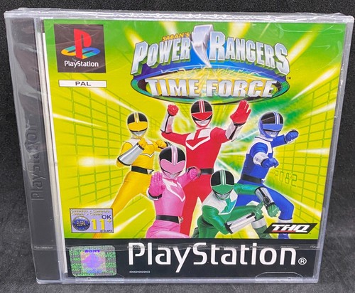SABAN'S Power Rangers Time Force Pal PLAYSTATION 1 PS1 New Sealed New ...