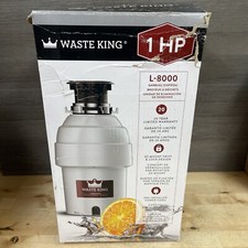 Waste King L-8000 1HP 2800RPM 115V Garbage Disposal for sale online | eBay
