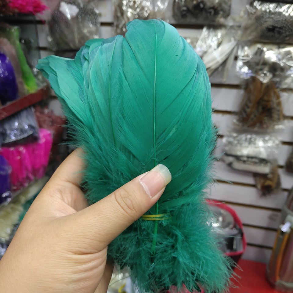 Wholesale 20-100 Pcs Pretty Natural Goose Feathers 12-18 cm/5-7 inches ...