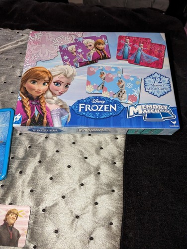 Memory Match Game DISNEY FROZEN 72 Cards Educational Learning NEW Ana ...